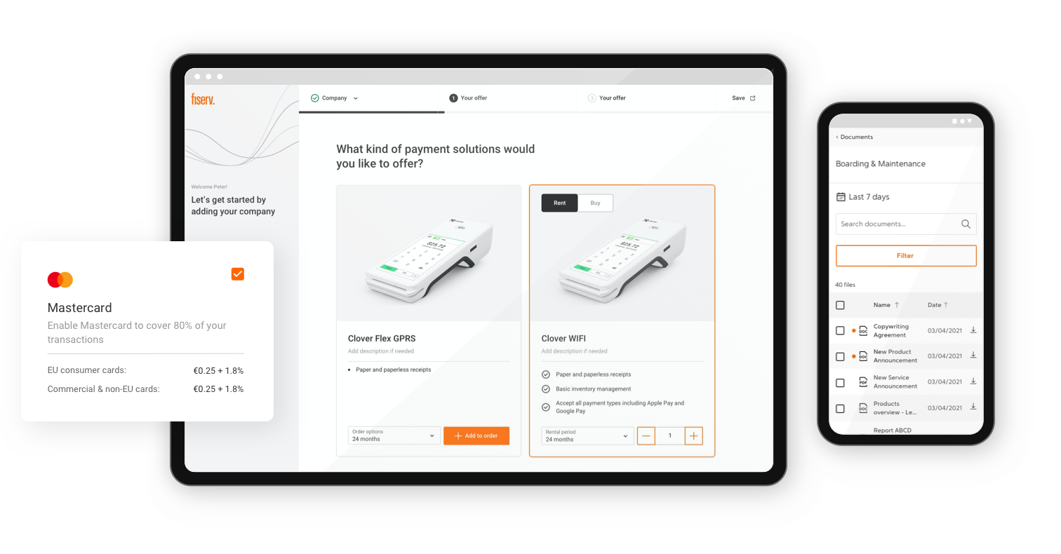 Boarding | Fiserv EMEA Developer Platform